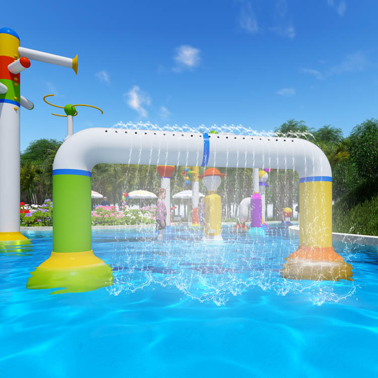 Water Ring Water Spray Play